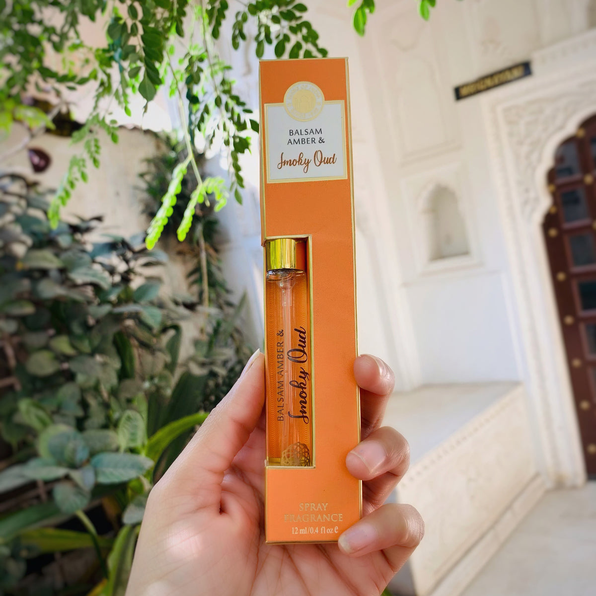 Smoky Oud & Balsam Amber Eau de Parfum - Travel Size – Song of India