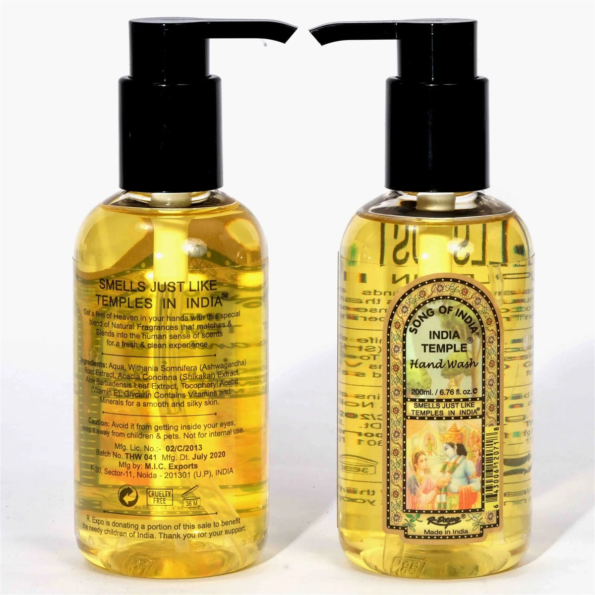 India Temple Hand Wash Set of 2 – Song of India
